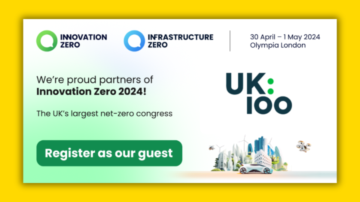 UK100 at Innovation Zero | UK100