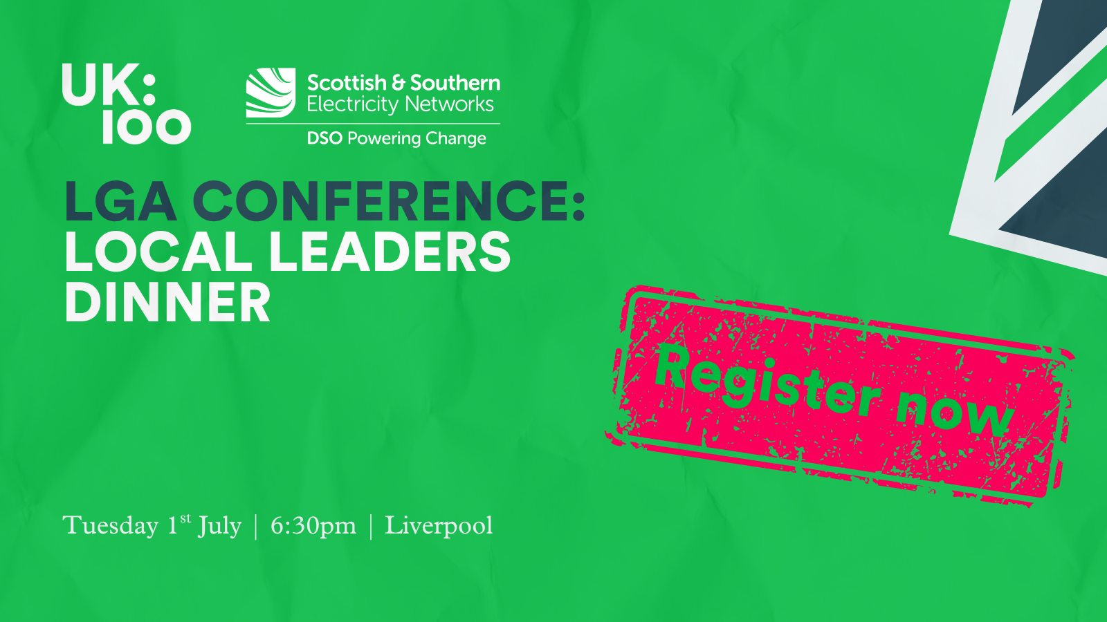 UK100's Leaders dinner at the LGA Conference | UK100