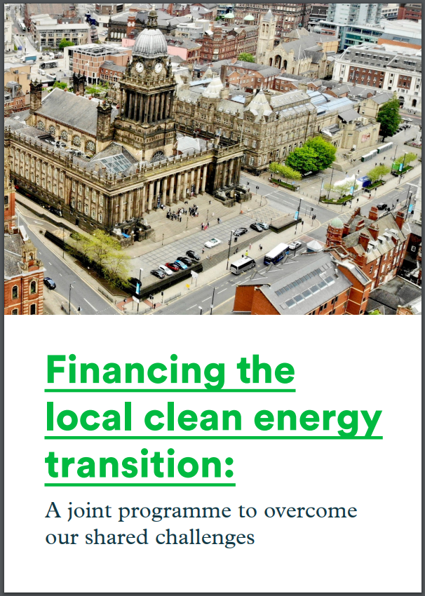 Financing the local clean energy transition | UK100
